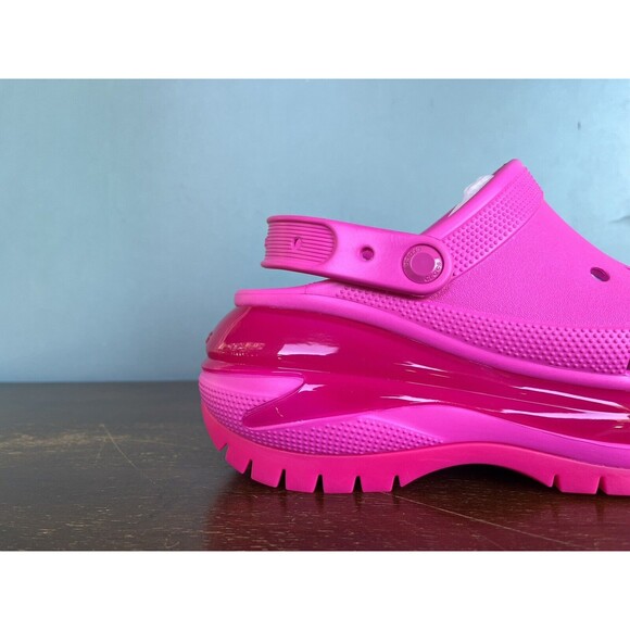 CROCS | Shoes | Crocs Classic Mega Crush Clog Juice Pink Womens Size ...